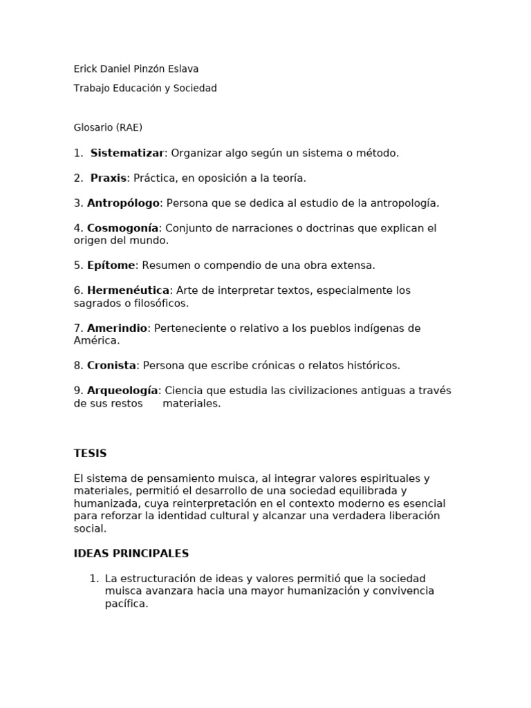 Erick Daniel Pinzón Eslava | PDF