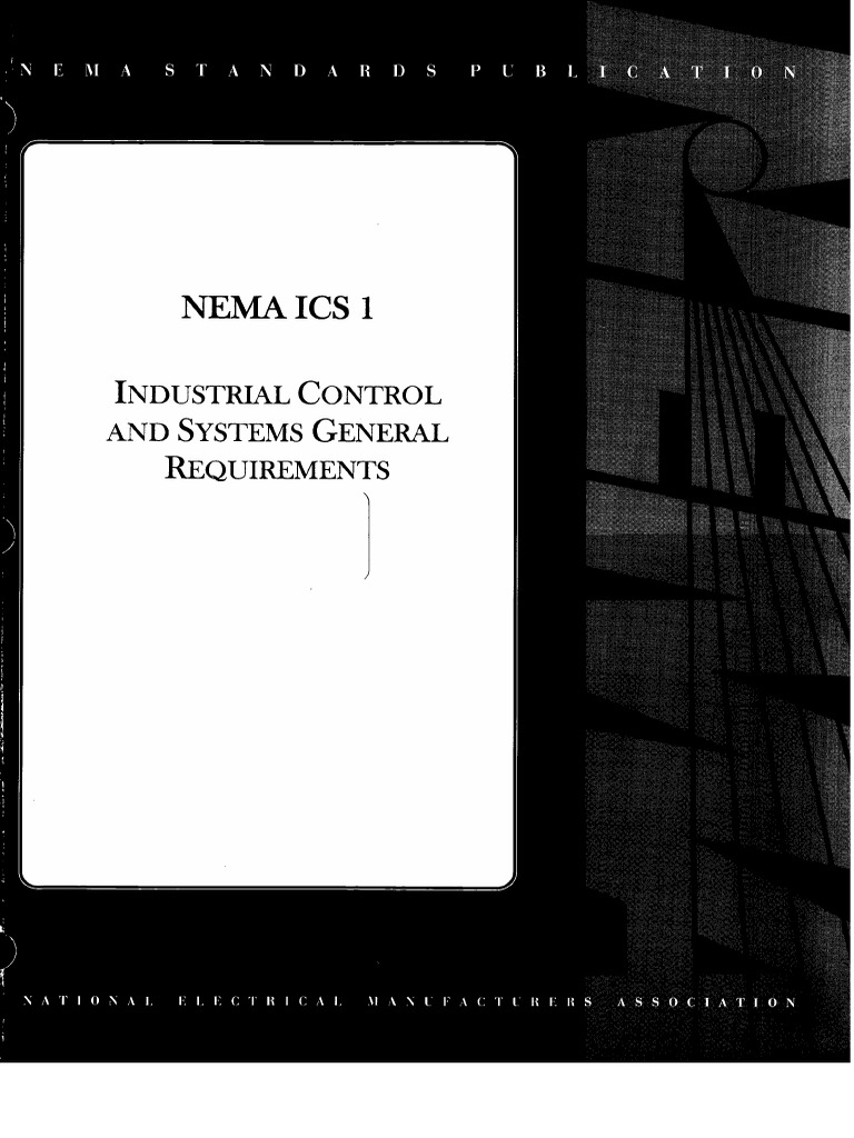 NEMA ICS 1 Industrial Controls Systems General | PDF