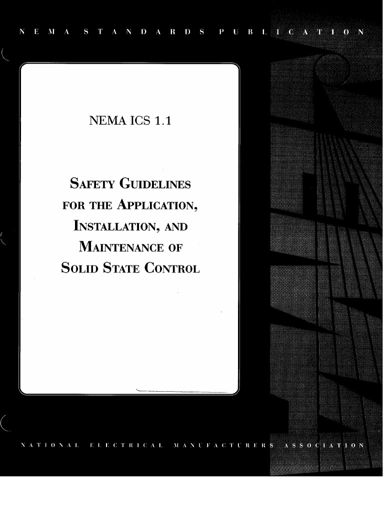 NEMA ICS 1.1 Solid State Control | PDF