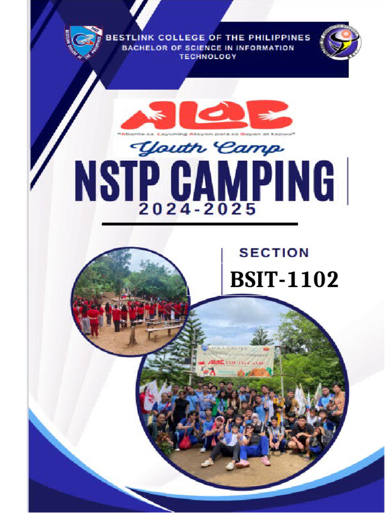 NSTP Camping Reflection 3 Mansibang | PDF | First Aid