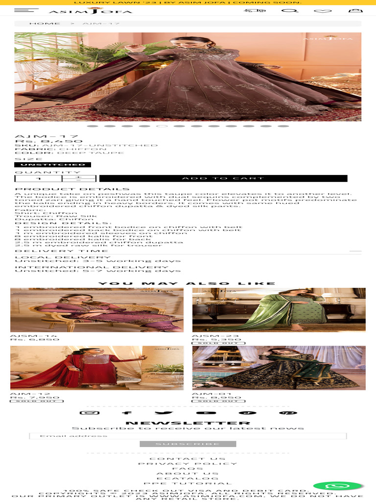 AJM-17 - Asim Jofa | PDF