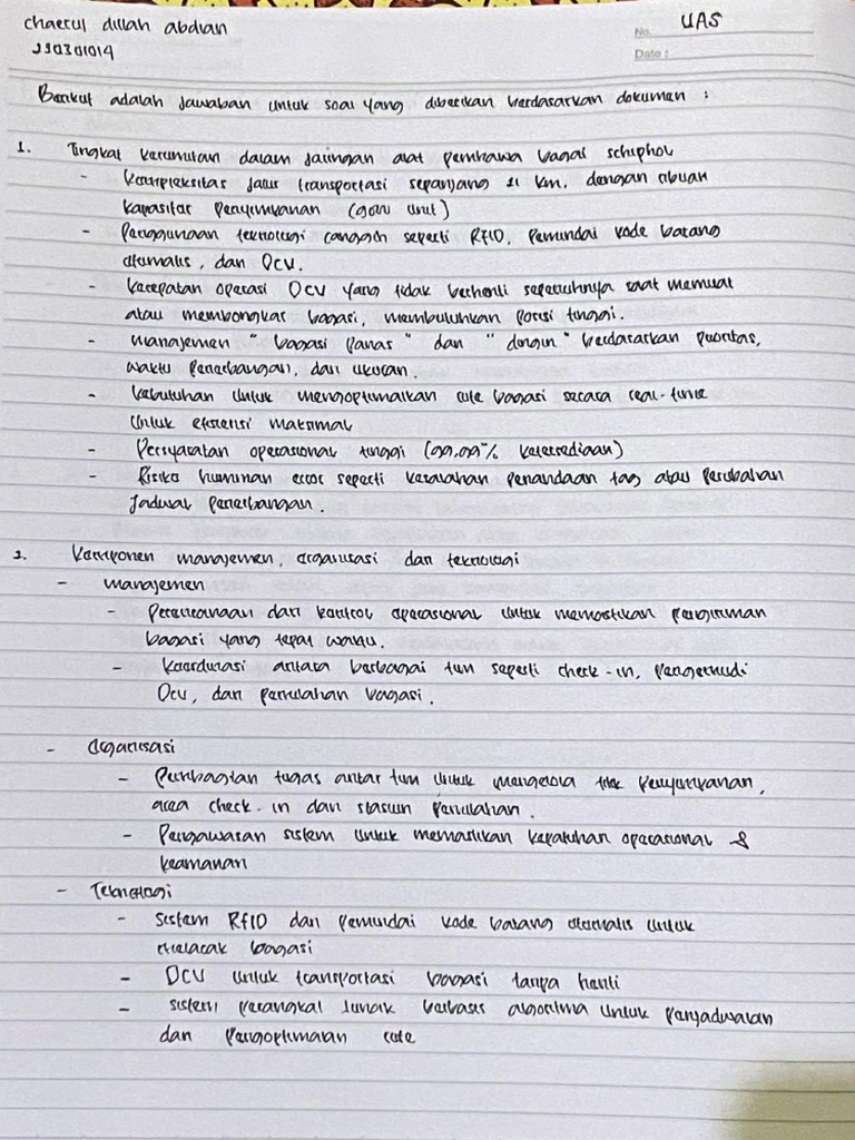 Uas Sim Chaerul | PDF