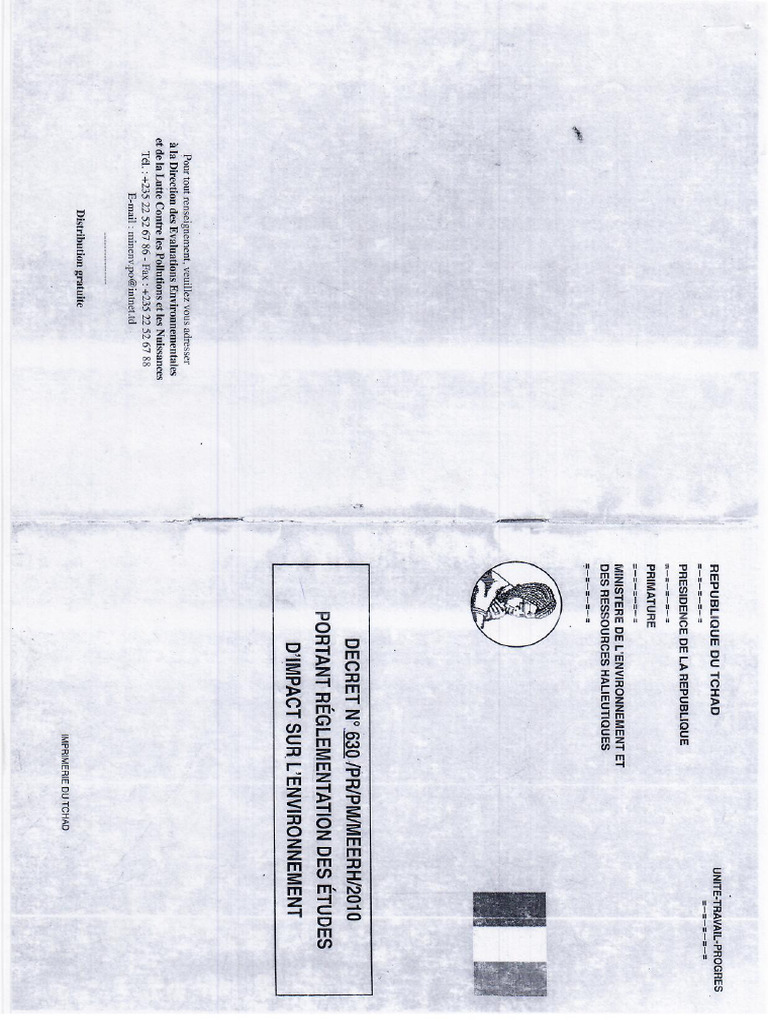 Décret N° 630 Portant Réglementation... | PDF
