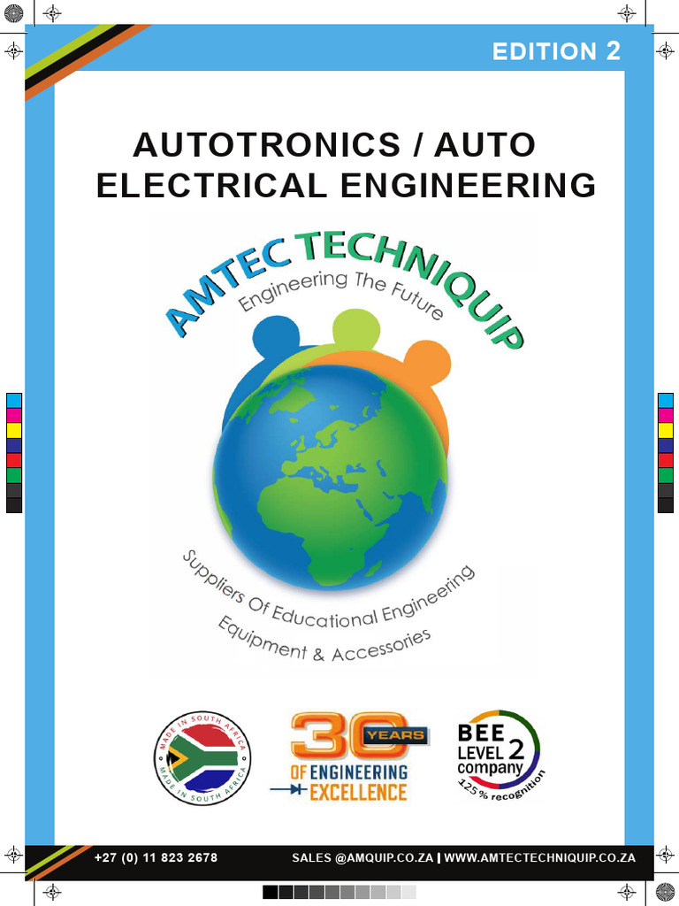 Auto Electrical Engineering Solutions | PDF | Switch | Engines