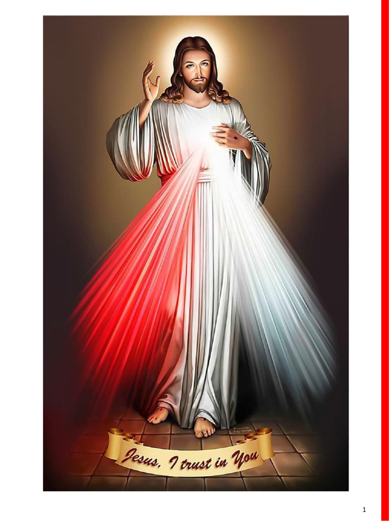 CHAPLET OF DIVINE MERCY | PDF | Mercy | Lord's Prayer