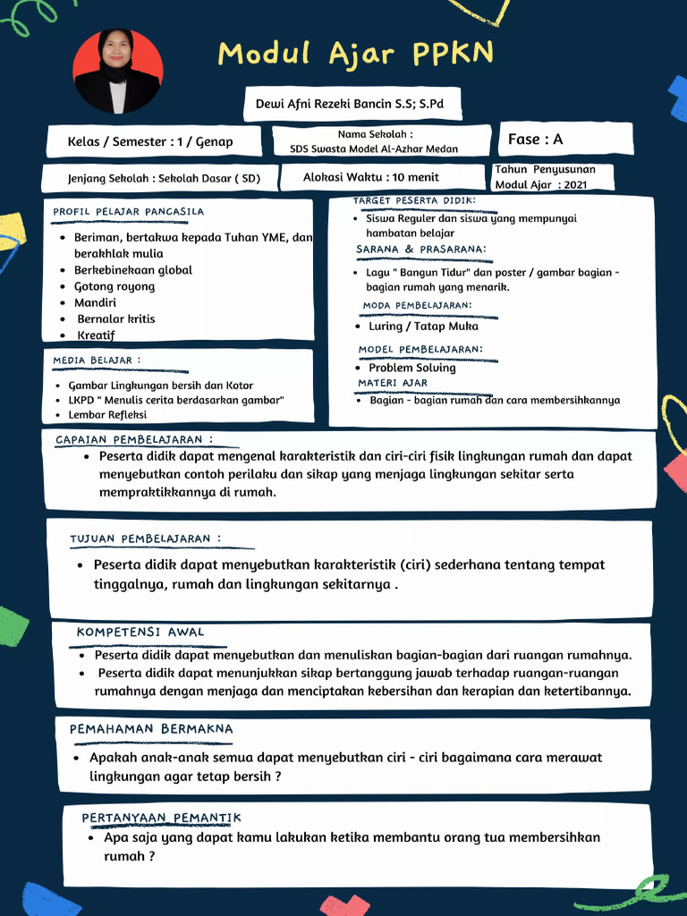 Referensi Modul Ajar | PDF