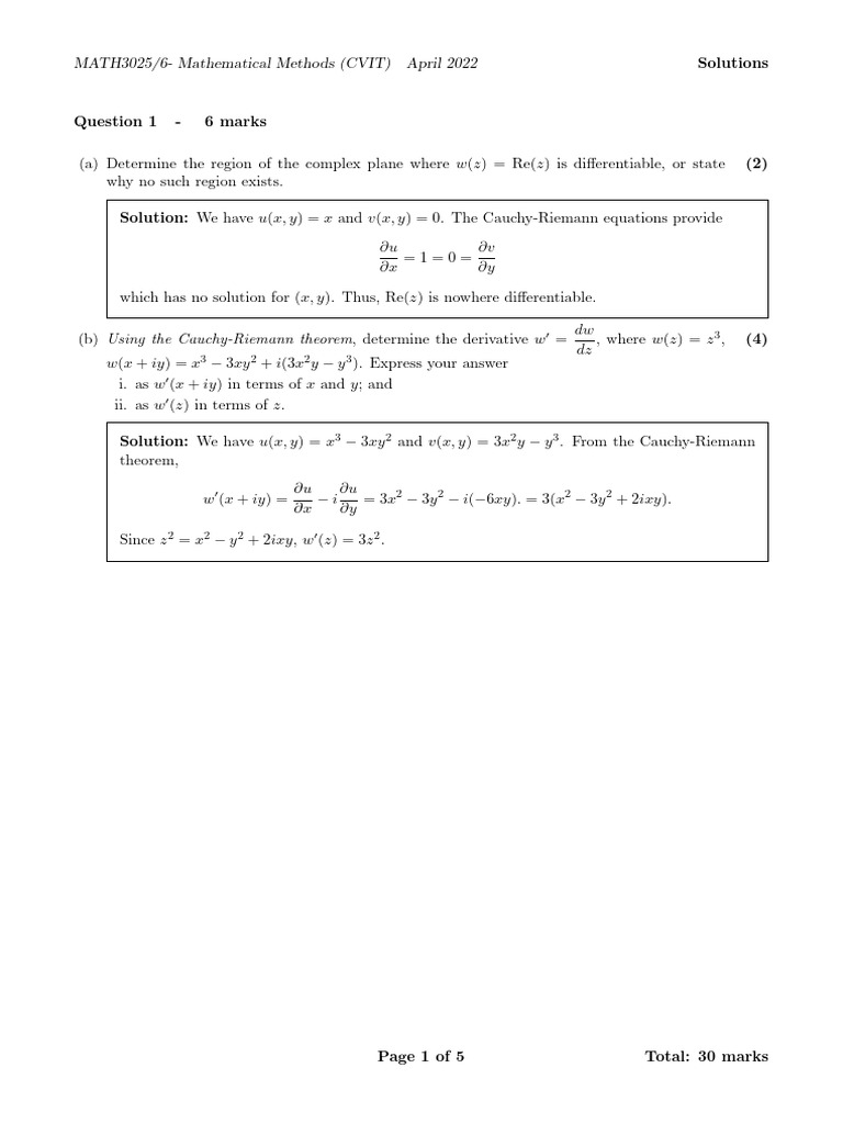 CVIT April 2022 Solutions | PDF | Mathematics | Mathematical Objects