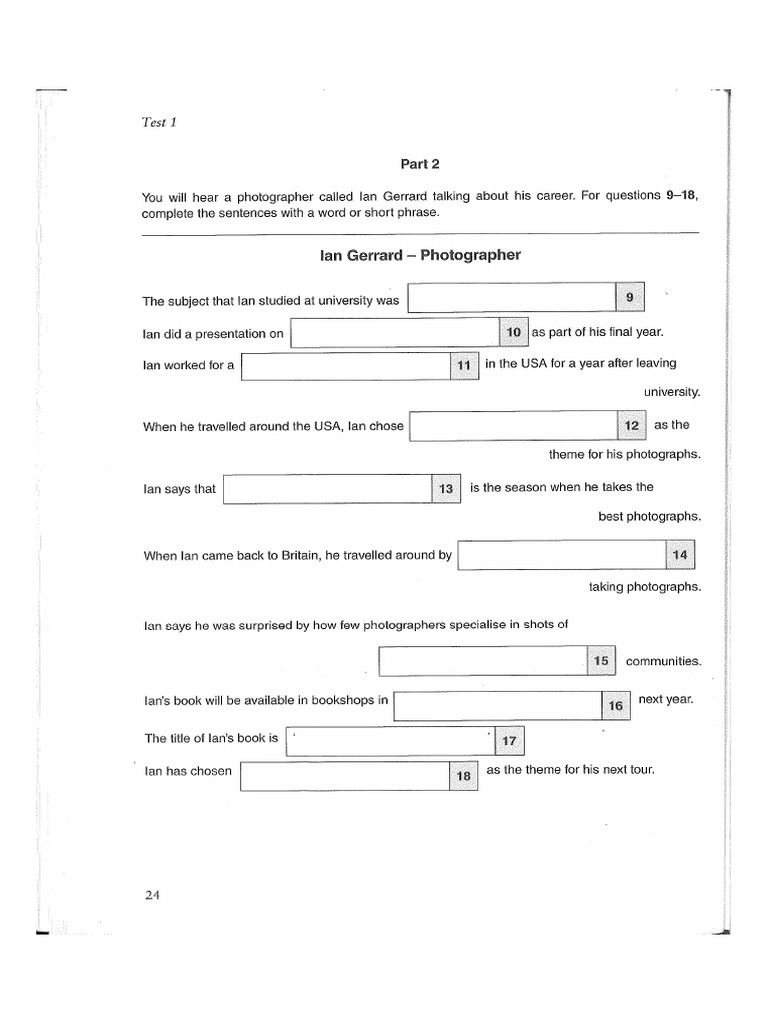 FCE 1 Lis 1 Part 2 | PDF