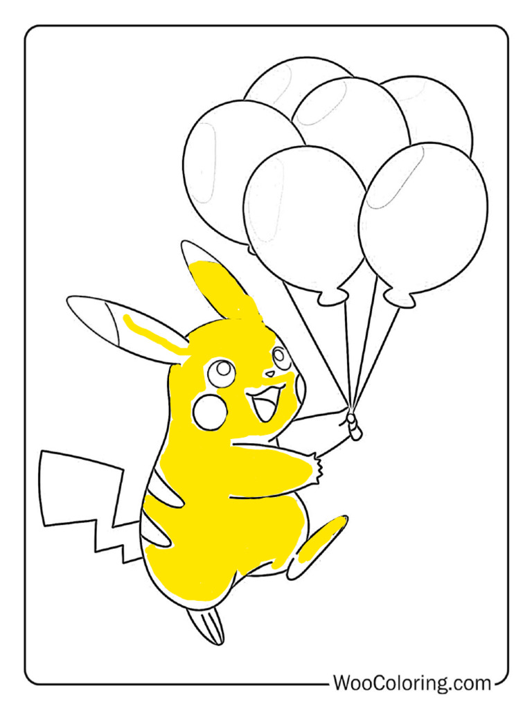 Balloon Adventure Pikachu | PDF