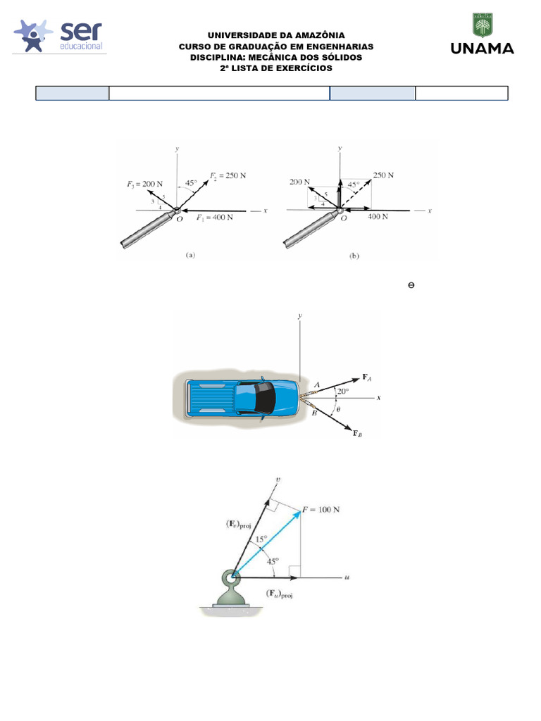 2 LISTA DE EXERCÍCIOS MecSol REV00 | PDF
