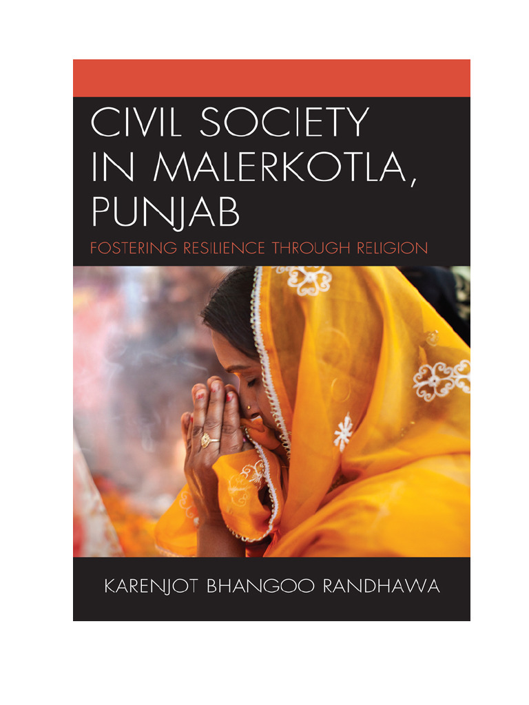 Civil Society in Malerkotla Punjab Fostering Resil... - (Intro) | PDF | Books | Library Science