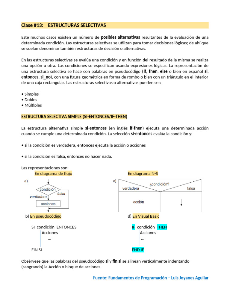 Estructura Selectiva Simple | PDF | Triángulo | Matemáticas