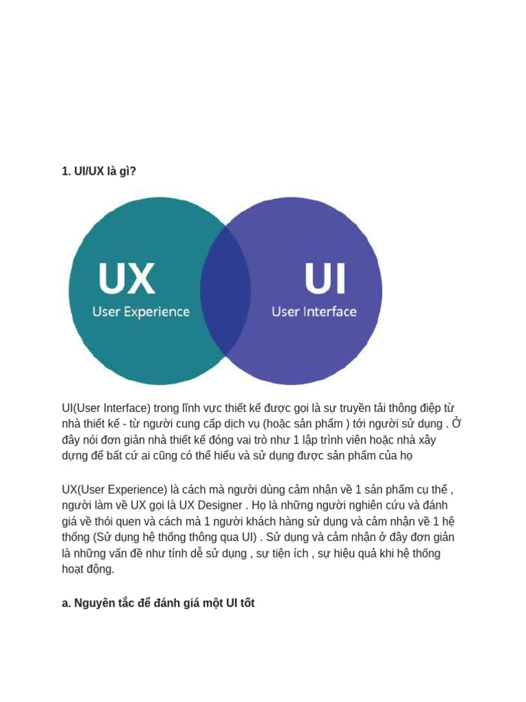 Các Lưu ý Khi Kiểm Thử UI_UX | PDF