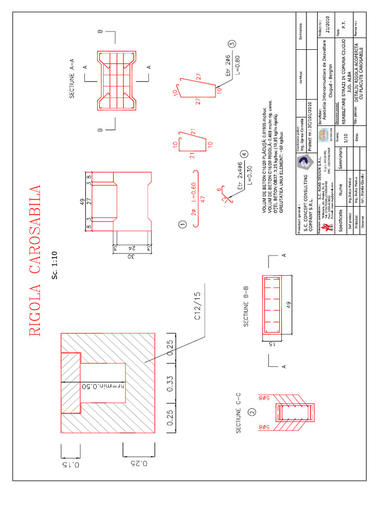 Detaliu Rigola Carosabila 12 | PDF