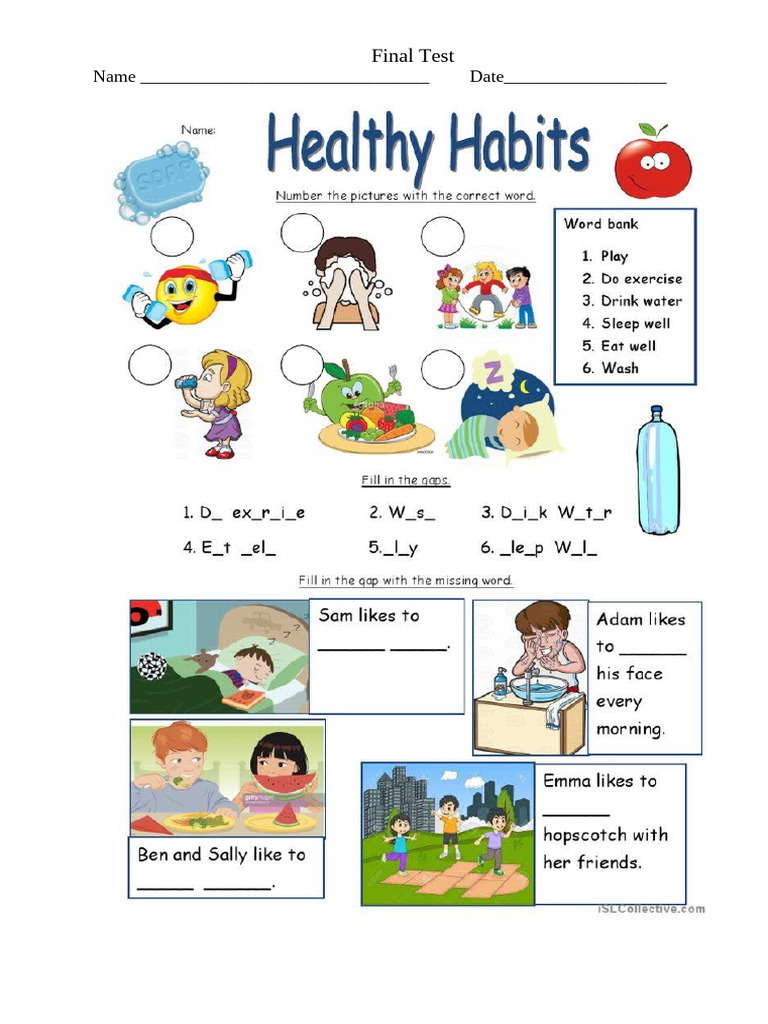 Healthy Habits | PDF