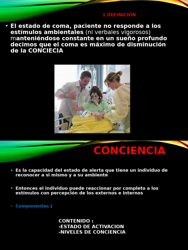 Tipos y Tratamientos del Coma | PDF