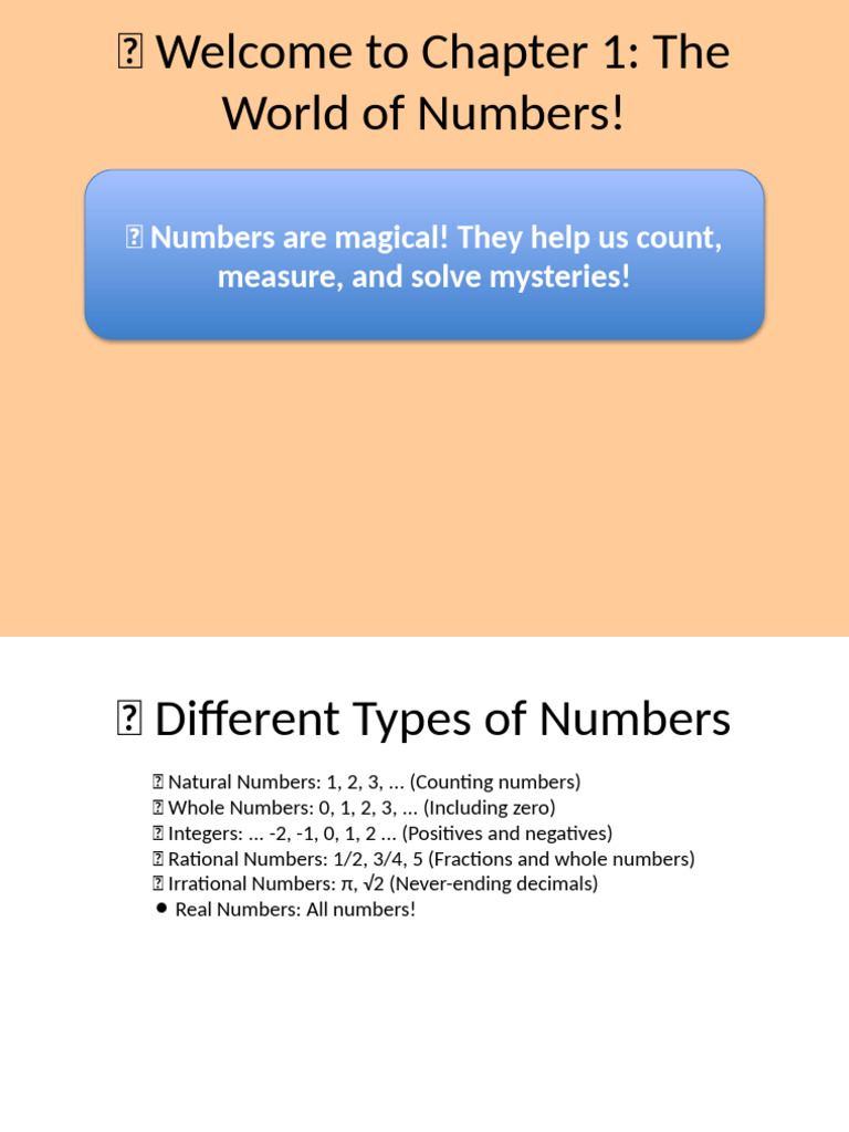 Chapter 1 Numbers Engaging | PDF