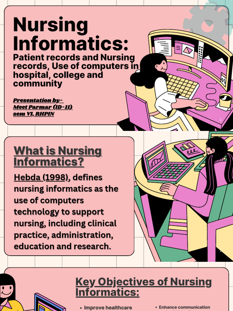 Nursing Informatics: Enhancing Patient Care | PDF | Electronic Health ...