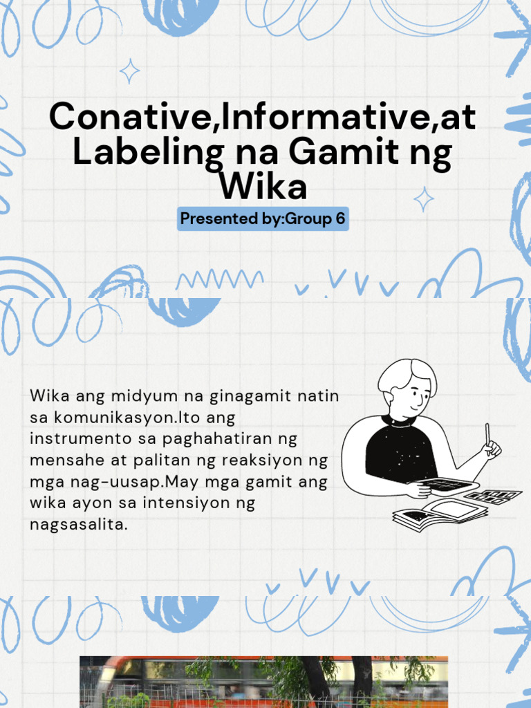Conative Informative Labeling Na Varayti NG Wika | PDF