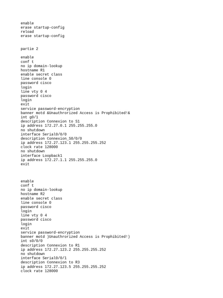 TP Skills Assessment (OSPF) - Student Training Exam | PDF | Computer Architecture ...