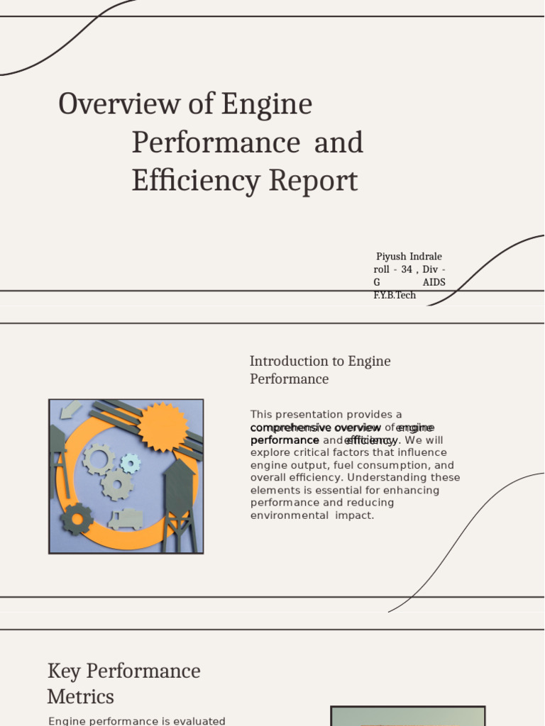 Overview of Car Engine Efficiency | PDF