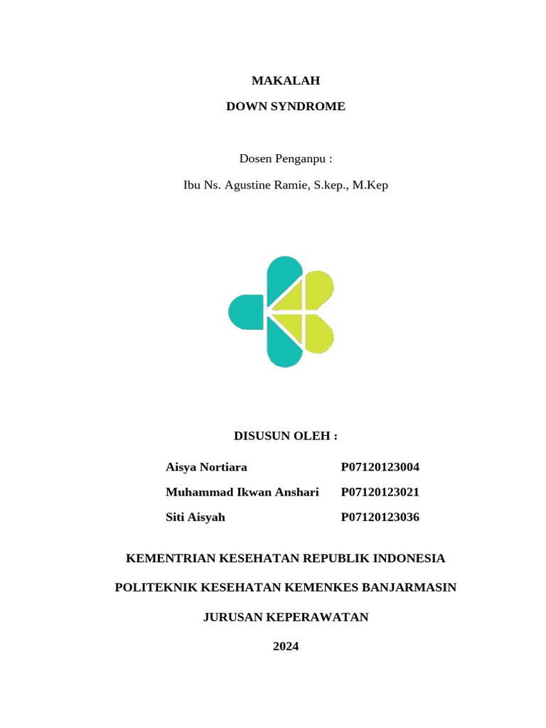 Down Syndrome. | PDF