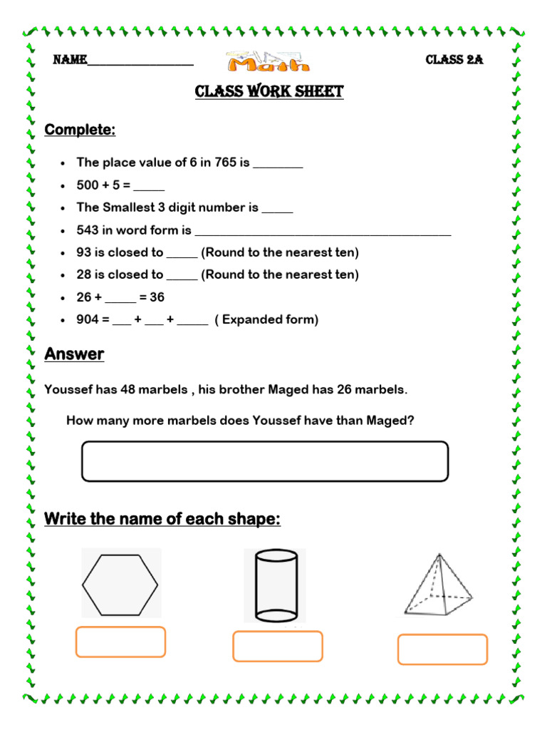 Sheet Prim 2 CW | PDF
