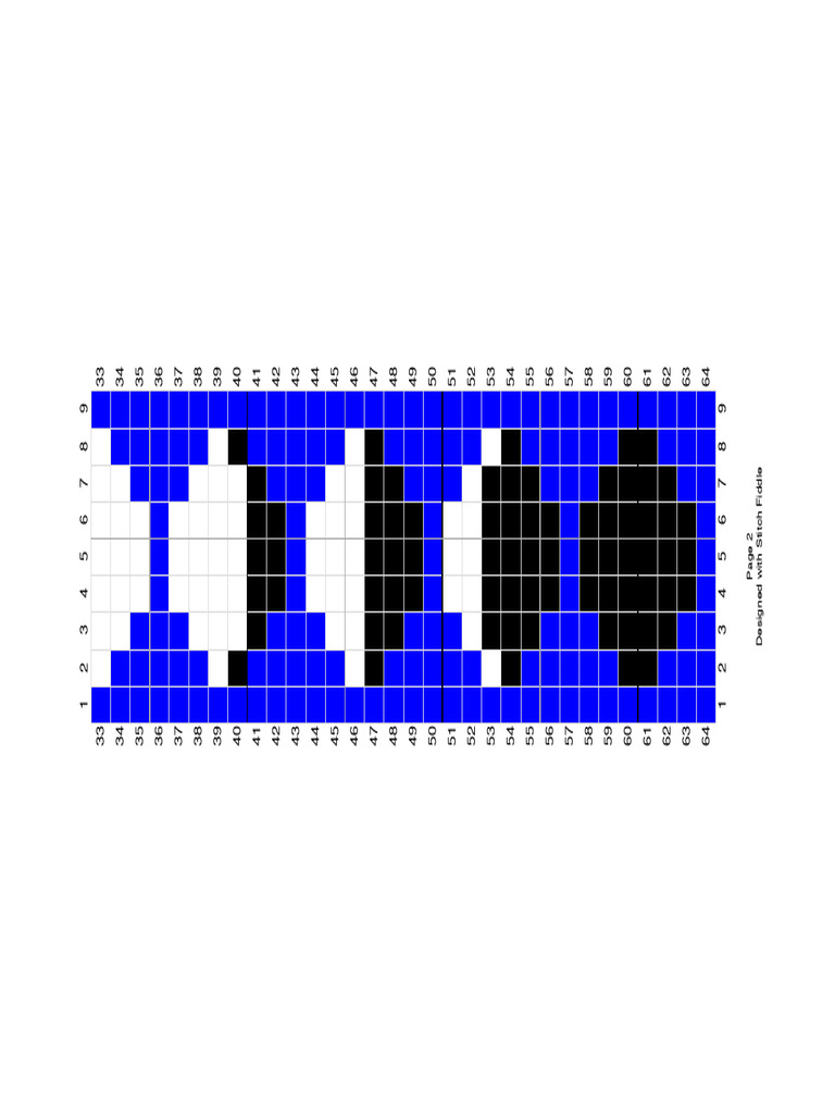 Chart - Stitch Fiddle (1) (Dragged) | PDF