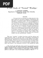 Wechuge vs Wendigo: Cultural Insights | PDF | Psychosis | Monsters