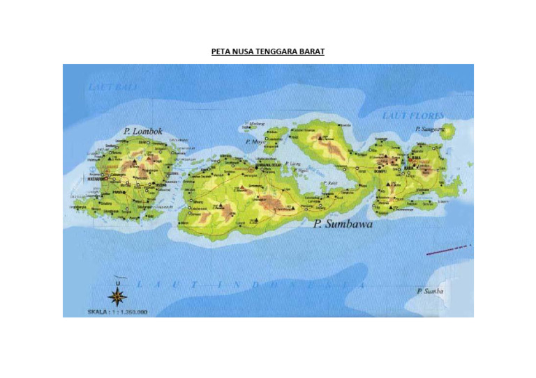 Peta Nusa Tenggara Barat | PDF