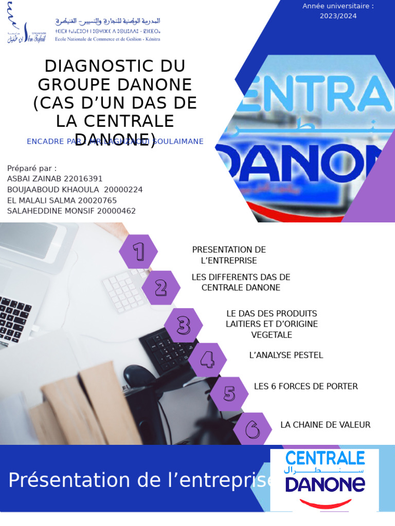 Centrale Danone | PDF | Produits laitiers | Maroc
