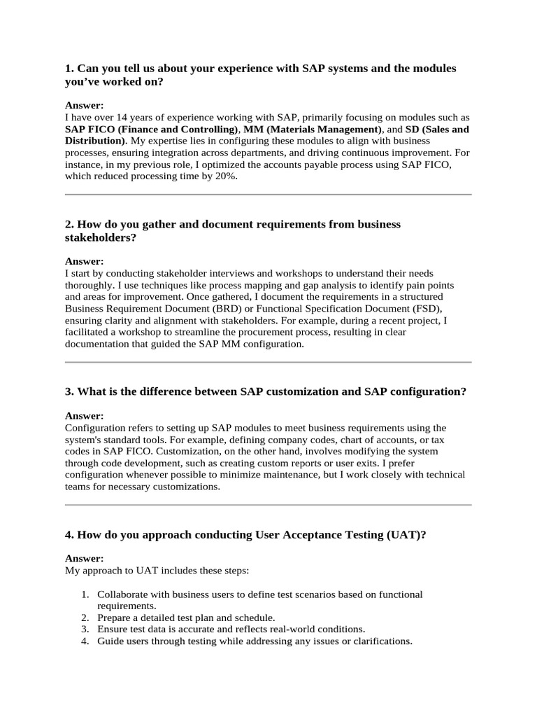SAP Business Analytics Questions | PDF | Regulatory Compliance | Data ...