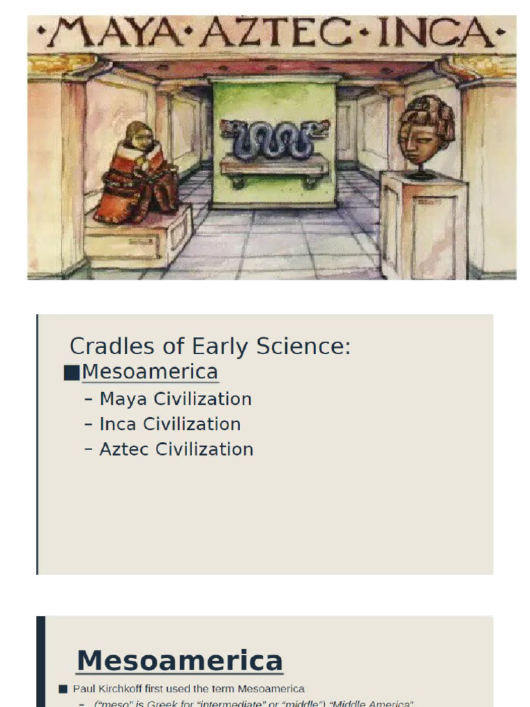 Cradles of Early Science | PDF