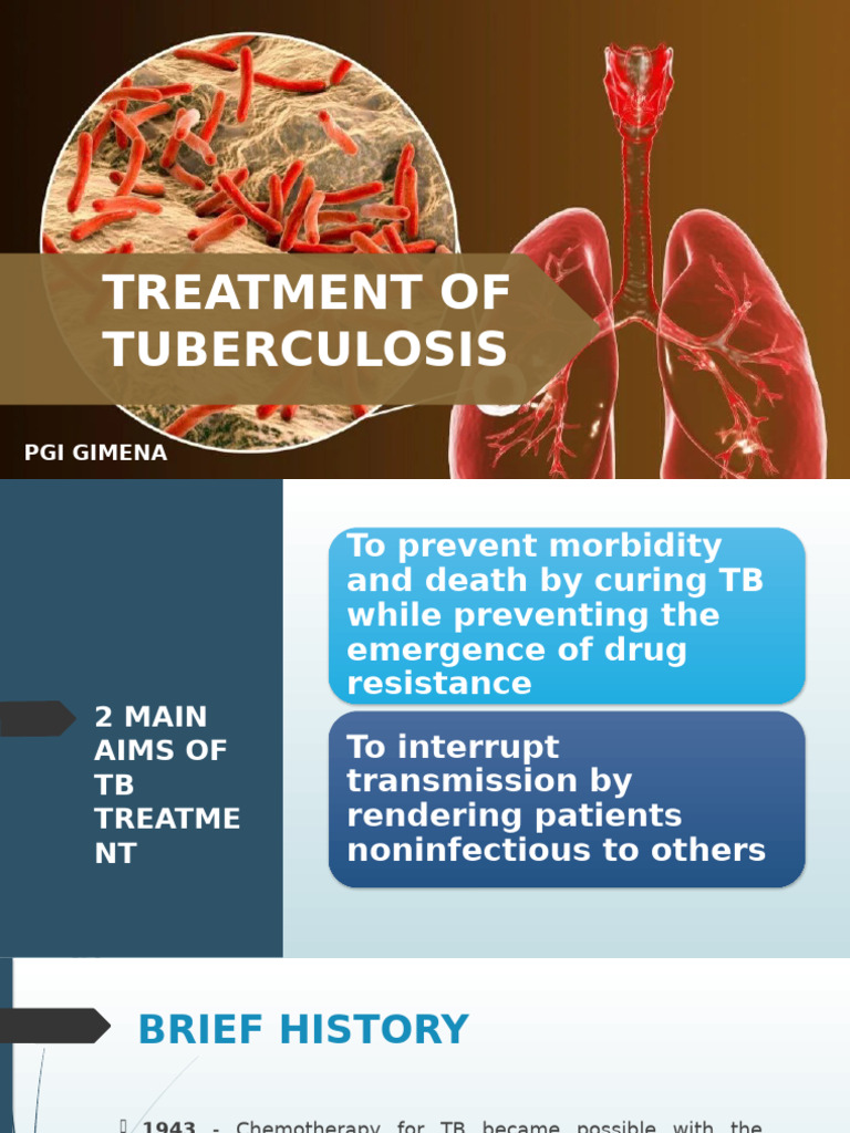 TB Treatment New | PDF | Tuberculosis | Clinical Medicine