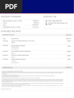 2025 Bank Statement | PDF | Financial Services