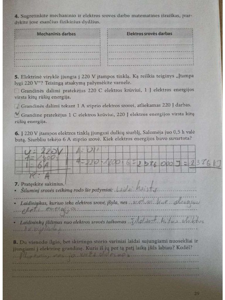 fizikos huinia elektros galia 29 | PDF