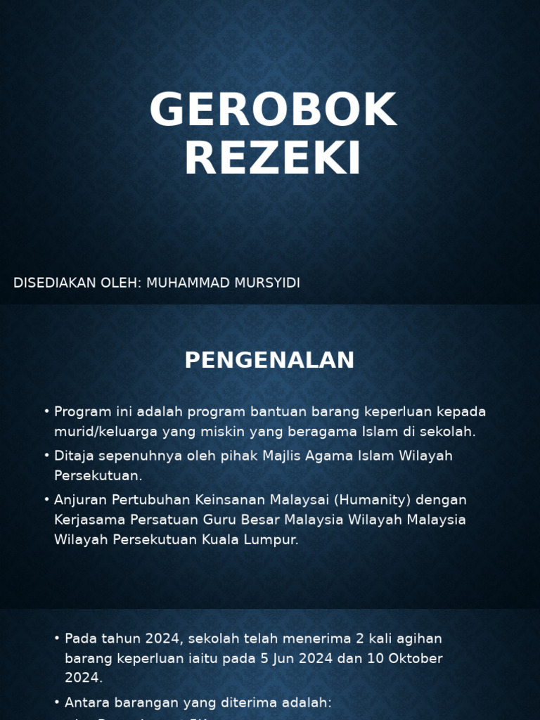 Gerobok Rezeki | PDF