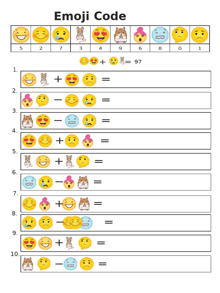 Guías Emoticones | PDF