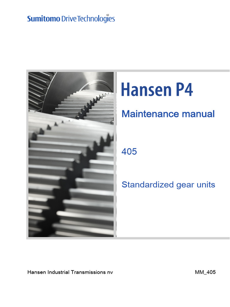 Manual Reductores Hansen | PDF | Bearing (Mechanical) | Pump