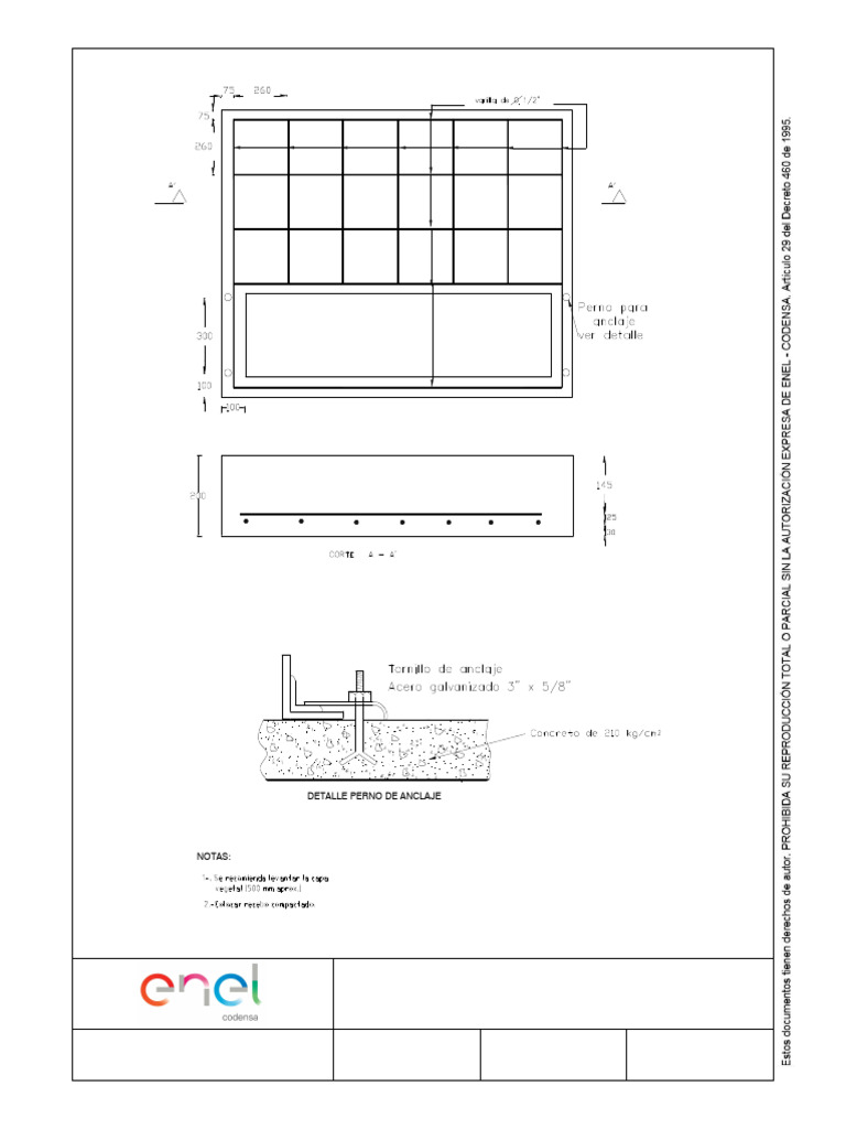 CTS 523-1 - Civil Trafo Pedestal | PDF