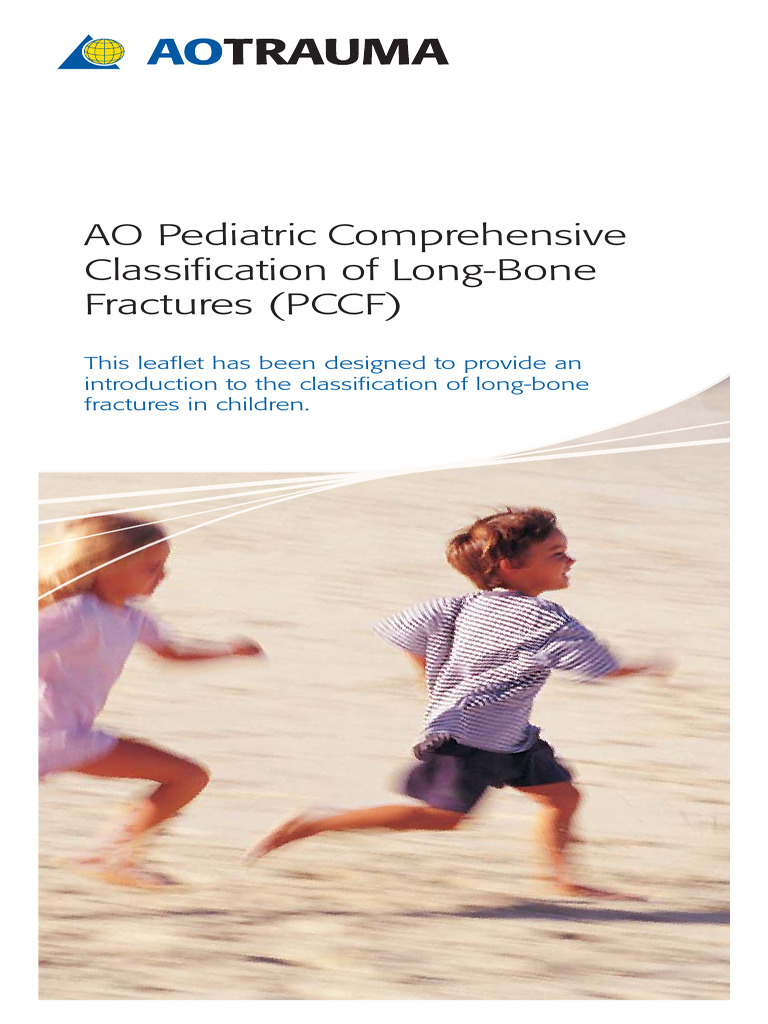 Pediatric Classification Brochure 2010 | PDF | Injury | Limbs (Anatomy)