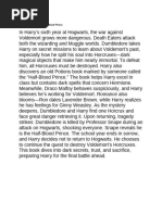 Harry Potter and The Half Blood Prince | PDF