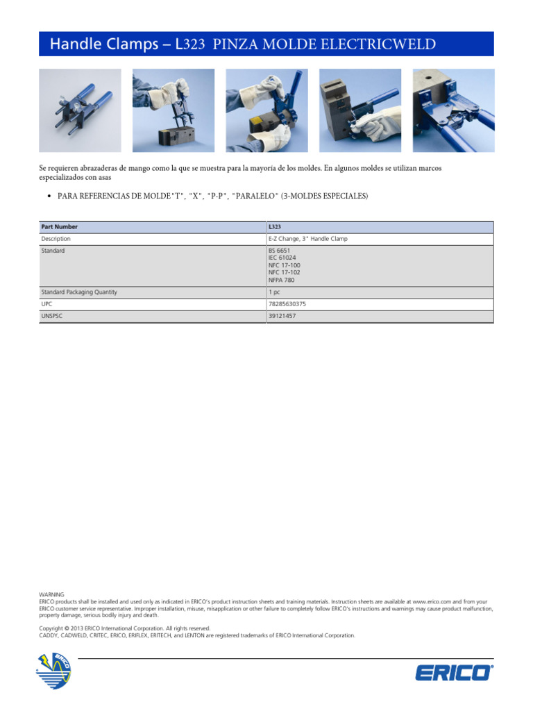 3)PINZA - MOLDE ELECTRICWELD (1)_240910_135038 | PDF