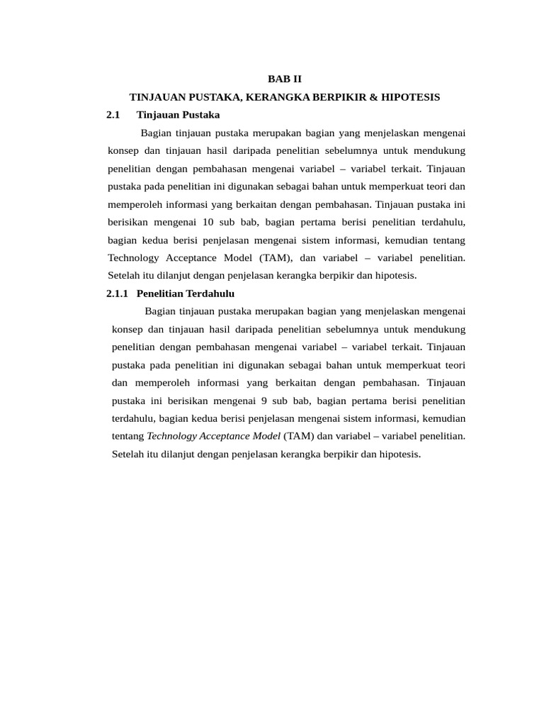 Bab II Skripsi | PDF