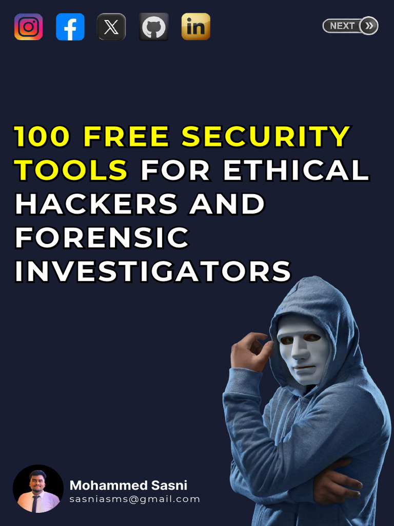 100 Free Forensic Tools for Investigators | PDF | Computer Forensics ...
