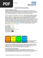 Colourful Semantics | PDF | Word | Adverb