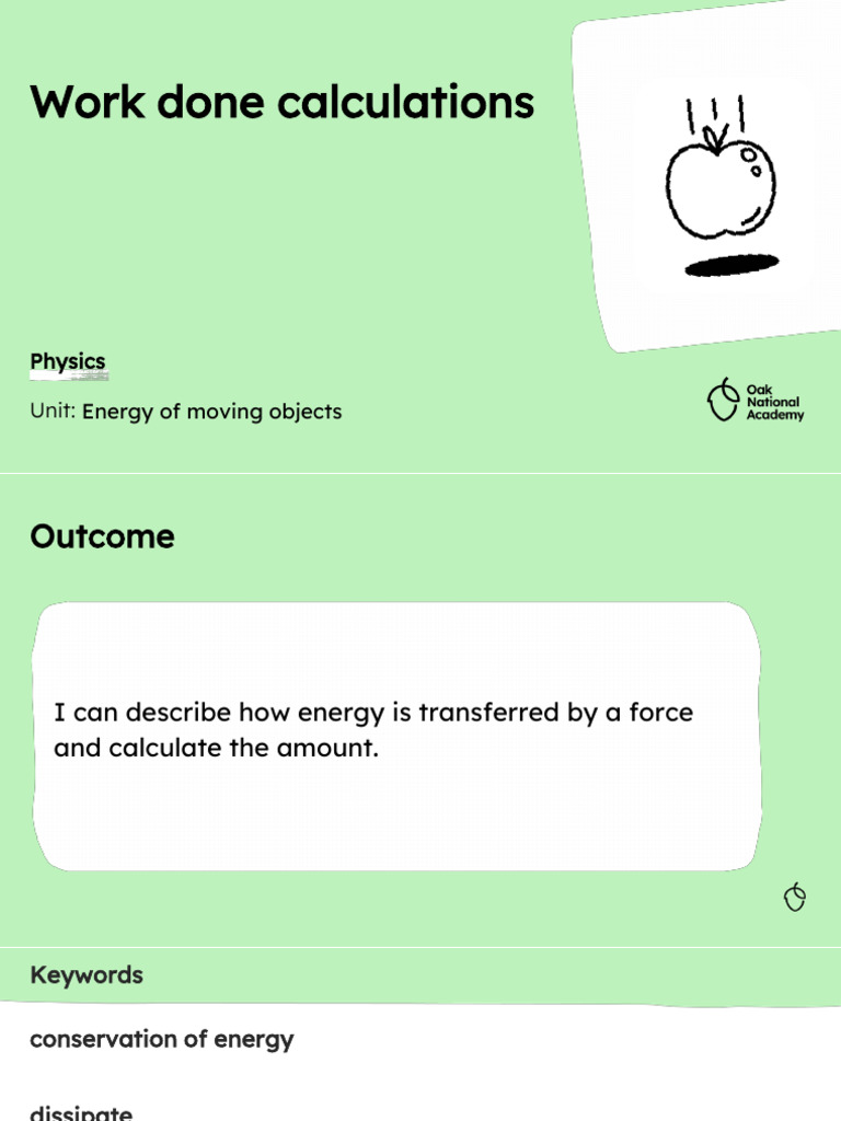 Work Done Calculations in Physics | PDF | Heat | Force