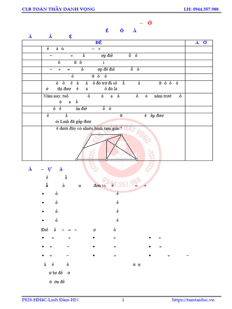 Toan 1 - Archimedes - Tuan 19 | PDF