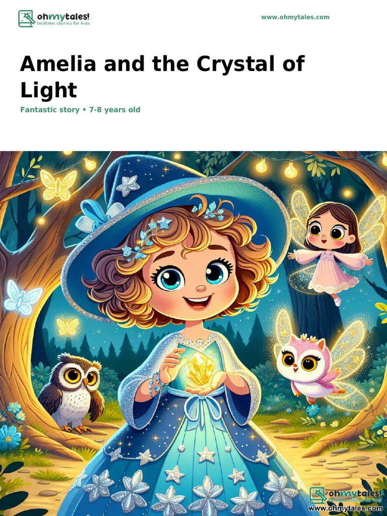 Amelia's Quest for the Crystal Light | PDF | Magician (Fantasy)