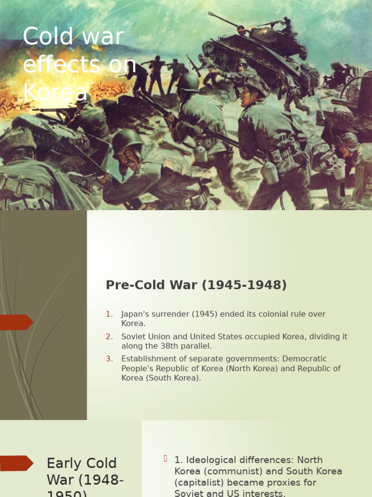 Cold War's Impact on Korea's Division | PDF | World Politics | South Korea